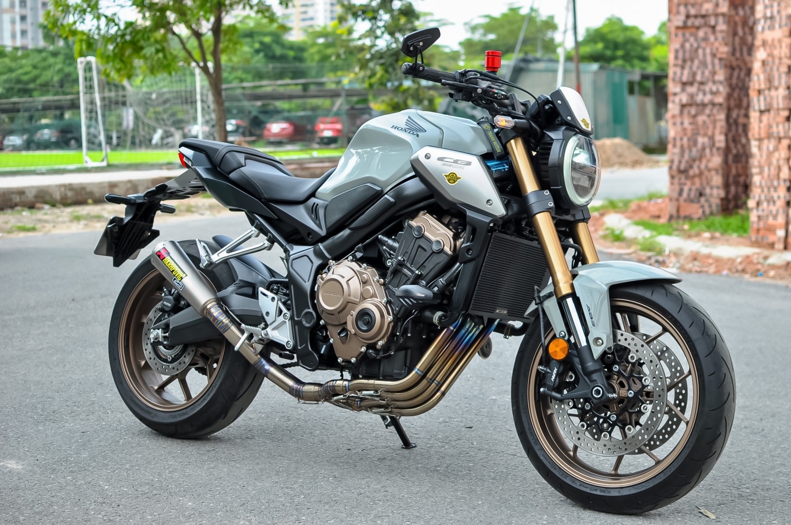 Honda CB650R 2021 Xám Xi Măng